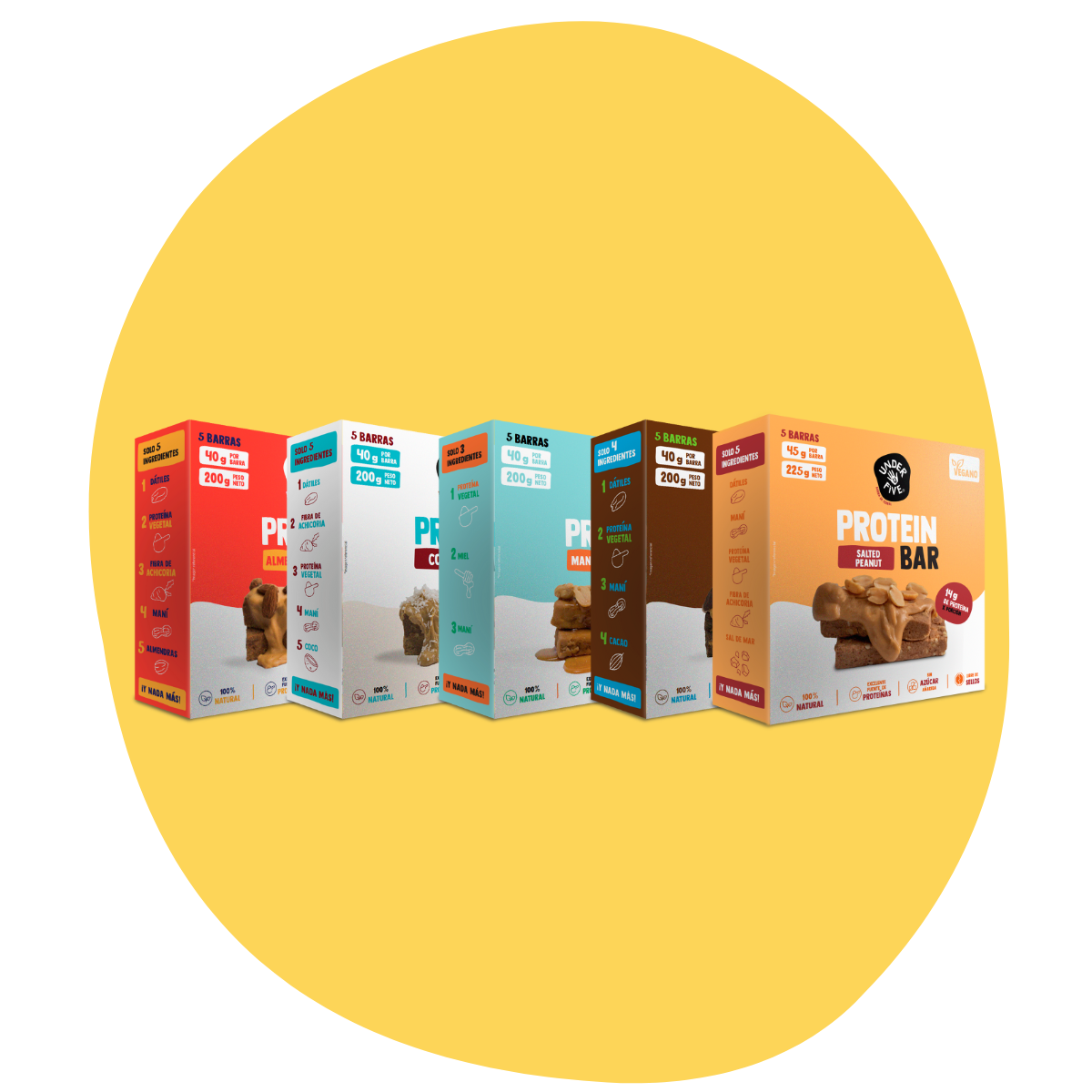 Barras de proteína – UNDERFIVE