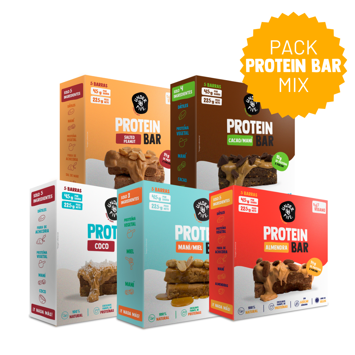 PROTEIN BAR MIX – UNDERFIVE