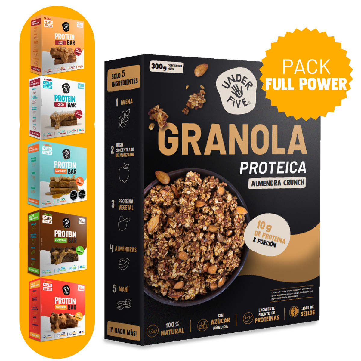 Pack FULL POWER – UNDERFIVE