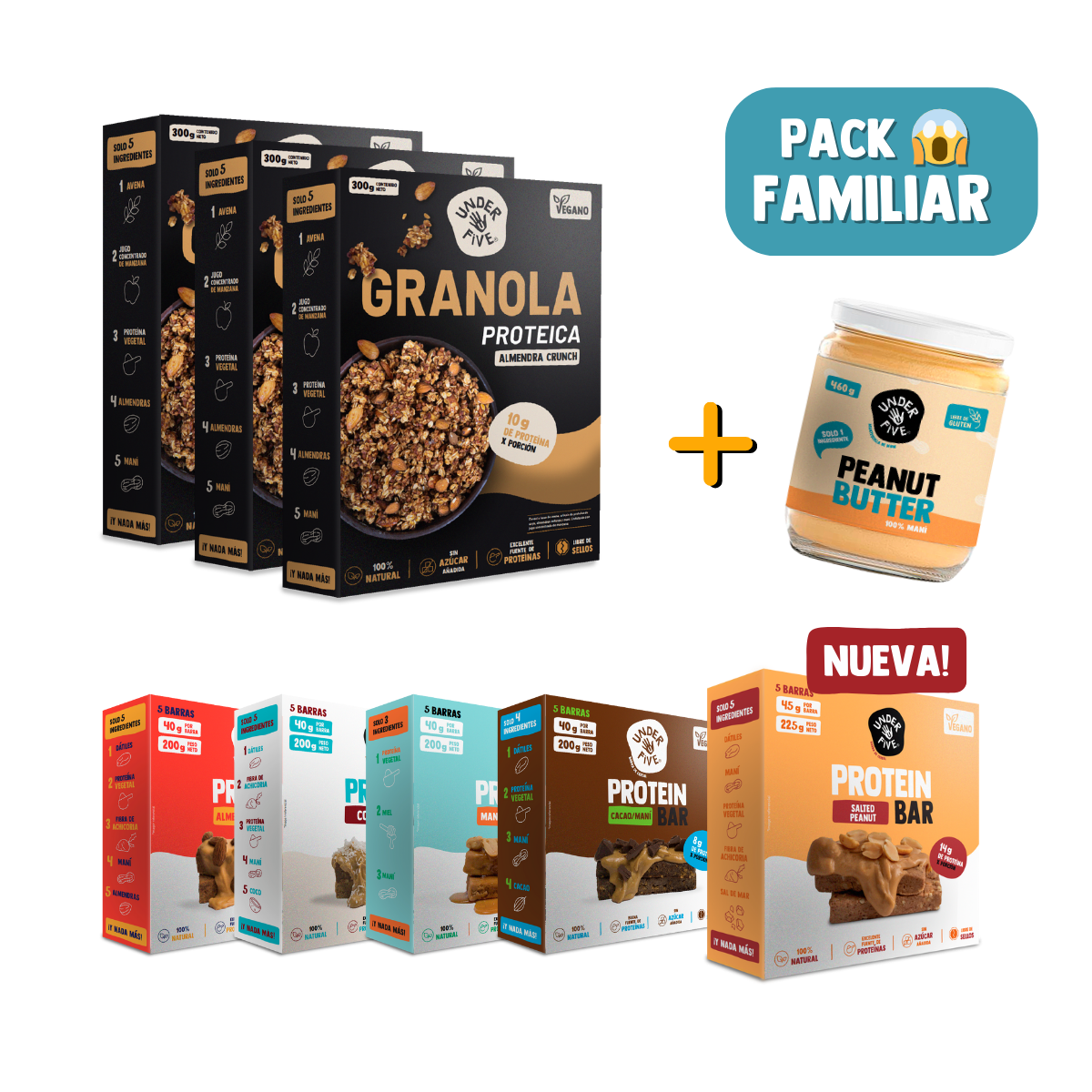 Family Pack 🏠 – UNDERFIVE